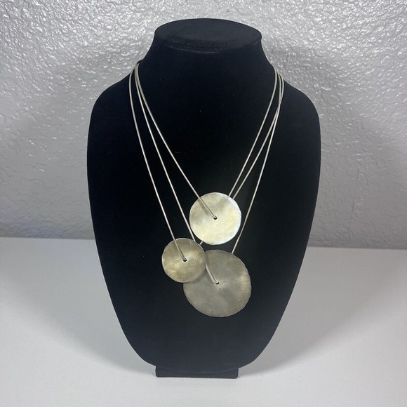 Roz Balkin | Jewelry | Rare Vintage 98s Modernist Roz Balkin Necklace ...